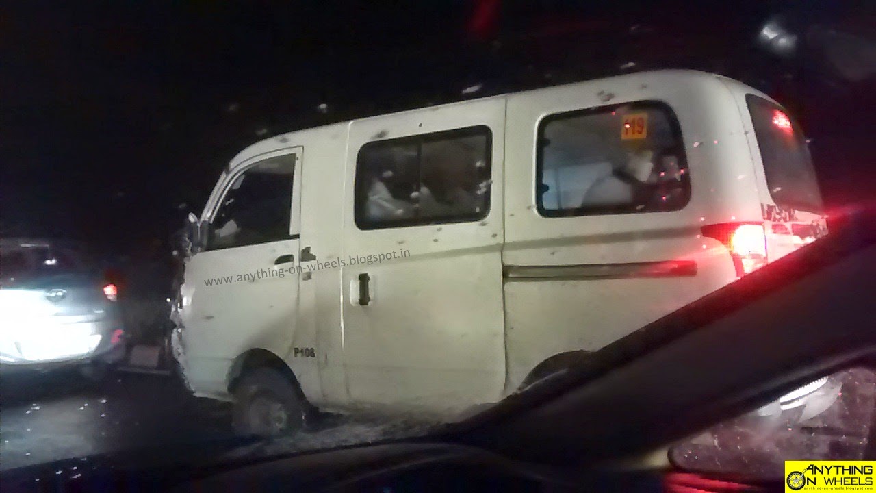 ANYTHING ON WHEELS: Mahindra Maxximo Mini Van facelift caught testing ...