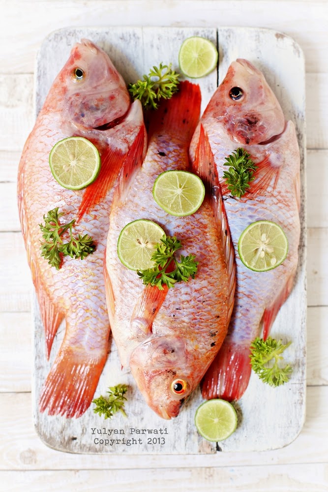 Cooking With Love: Ikan Nila Merah Acar Kuning