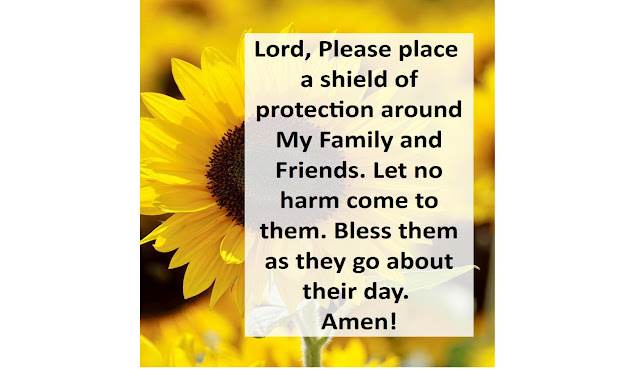 Lord, Please Place a Shield of Protection around our Loved Ones!