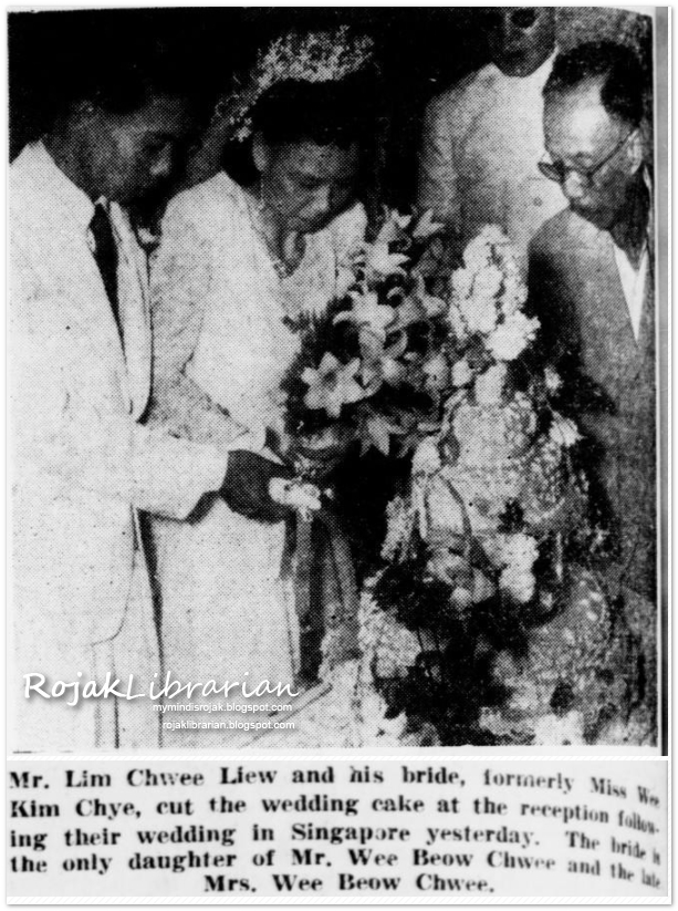 Wee Beow Chwee and Lim Seok See (Bukit Brown)