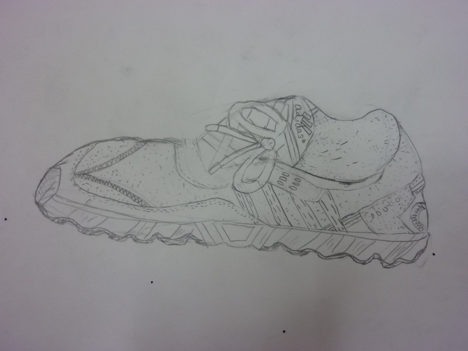 Mrs. Werner's Art Room: 5th Grade Realistic Shoe Drawings