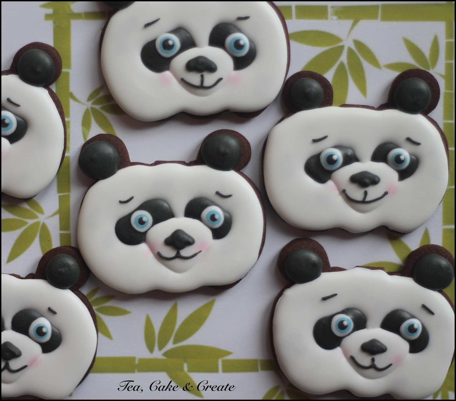 Tea, Cake & Create: Decorated Panda Cookies