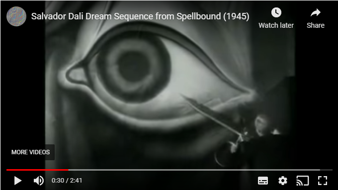 On The Inside Looking Out: Shaping Thought: Salvador Dali and his dream ...