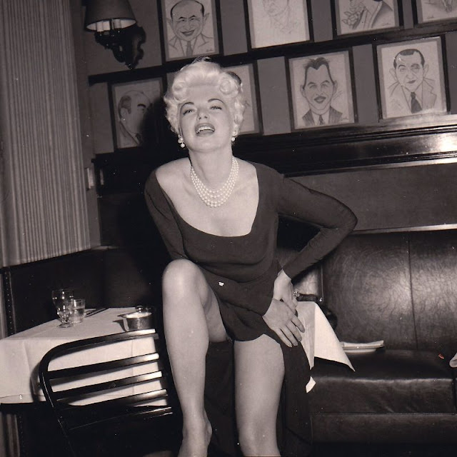 50 Beautiful Black And White Photos Of Barbara Nichols In The 1950s ~ Vintage Everyday