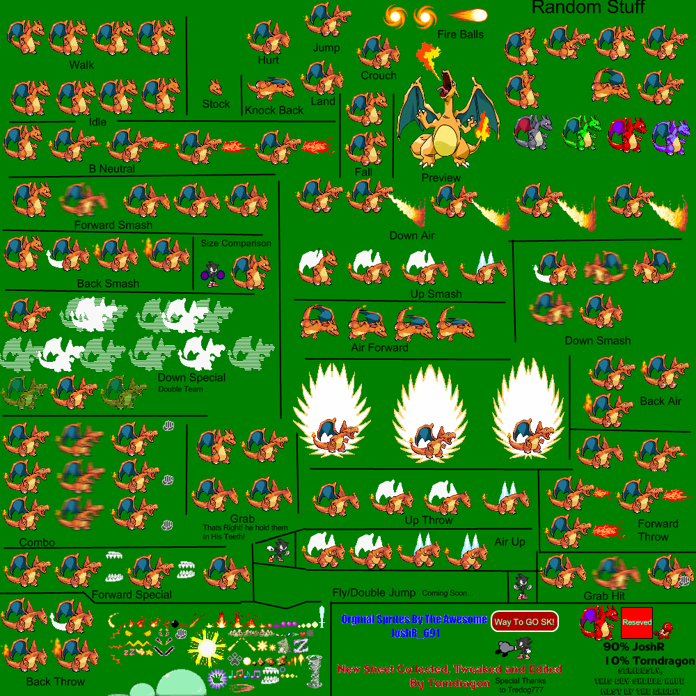 Shiny Pokemon Sprites Fire Red