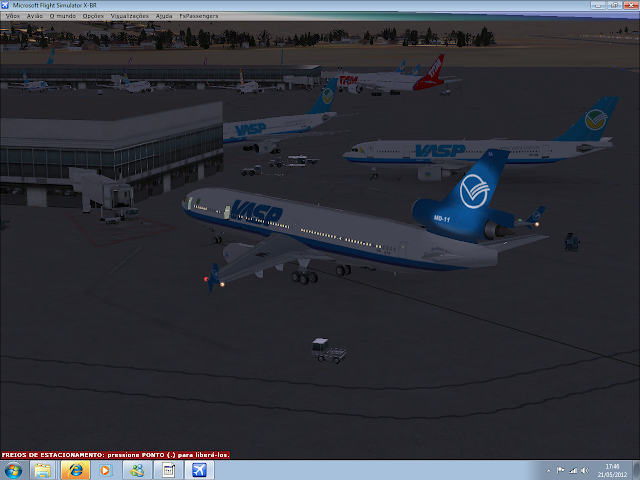 Aeronaves Para Flight Simulator & Gameplays: FSX - Trafego Aereo Vasp ...