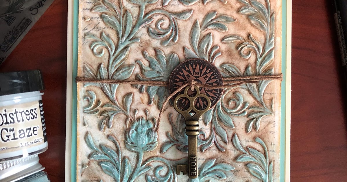 Susanbcards: Making a Card Look Like Ceramic Tile