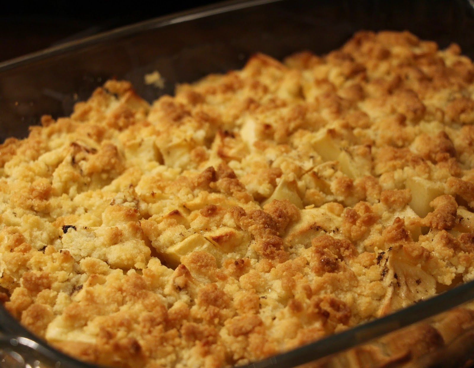 Le traditionnel crumble aux pommes | B'cook