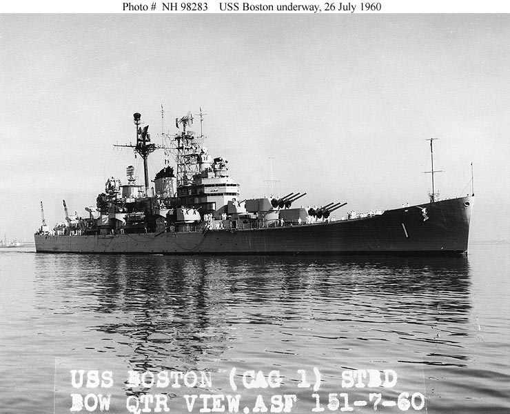 Naval Warfare: USS Boston (CA-69, CAG-1)