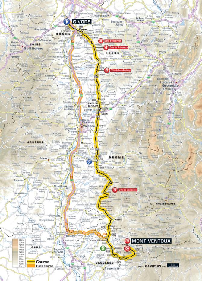 Spoke-n-Spin: Stage 15 Report and Results Mont Ventoux 2013 Tour De France