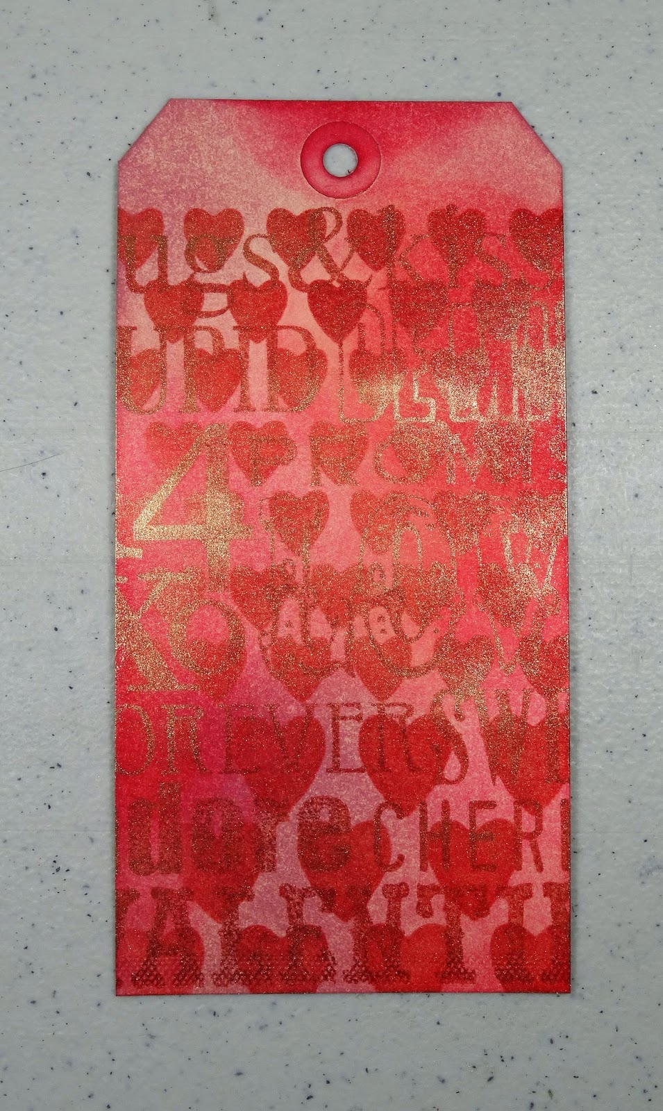 Annette's Creative Journey: Valentine-themed Technique Tags