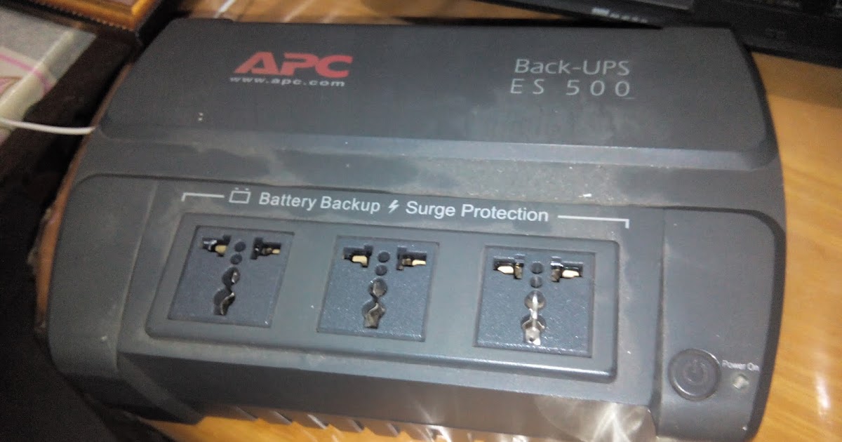 Life Begins at Forty: APC ES500 (UPS) repair