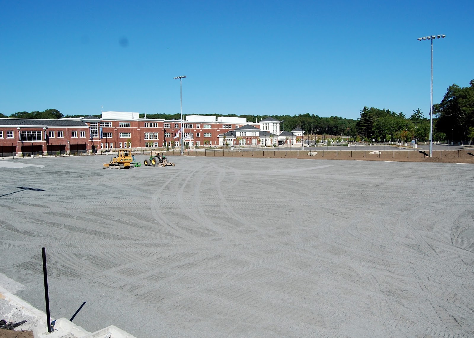 Franklin Matters: New high school ball fields making progress