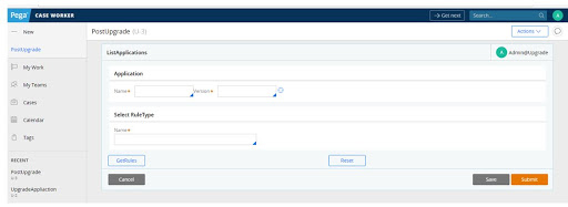 Pega - Post Upgrade fixing process | Pega Help | Case Management ...