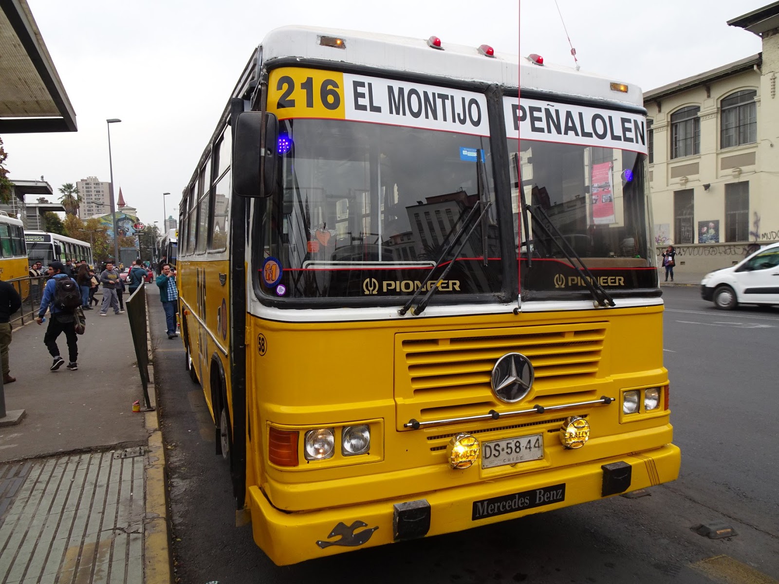Buses amarillos de Santiago, recordados y nunca olvidados