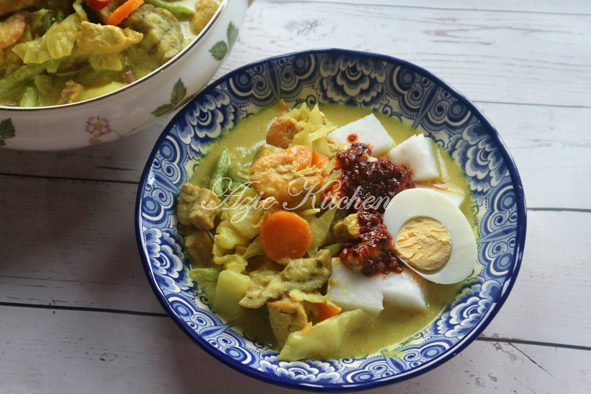 A Keeper Recipe Lontong dan Kuah lodeh - Azie Kitchen