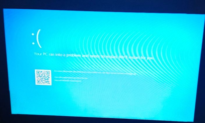 cara atasi "your pc ran into a problem and needs to restart" blue screen