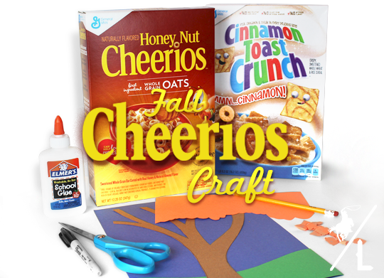 Fall Cheerios Tree - A Cowboys Life