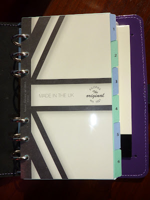 Plannerisms: The Original personal size Filofax in Patent Purple