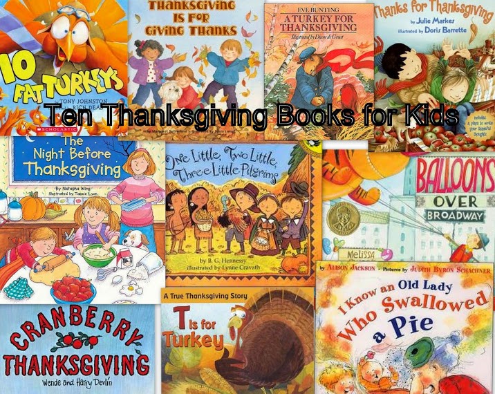 Adventures-In-Mommy-Land: Ten Books to Celebrate Thanksgiving with Kids