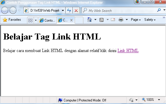 Cara Membuat Link atau Tautan HTML - Smart Blog