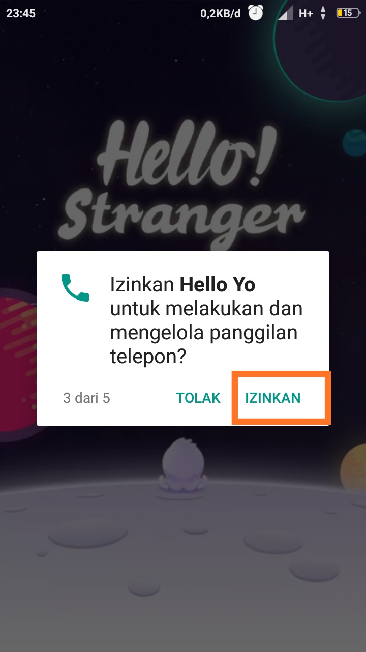 Cara Daftar Hello Yo Di Hp Android - Eko Trimulyono