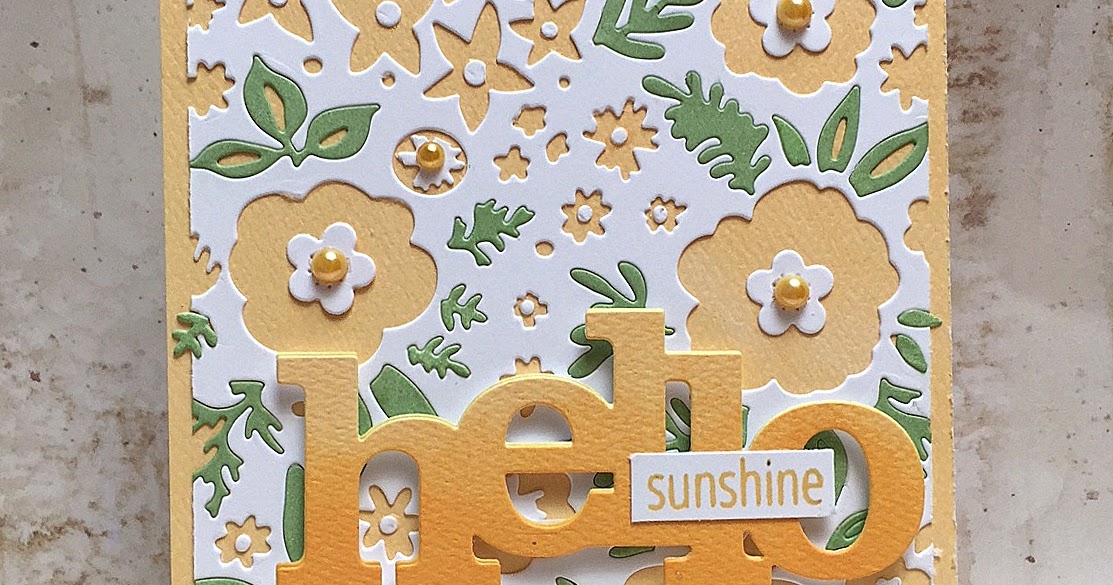 Sending Hugs: Hello Sunshine