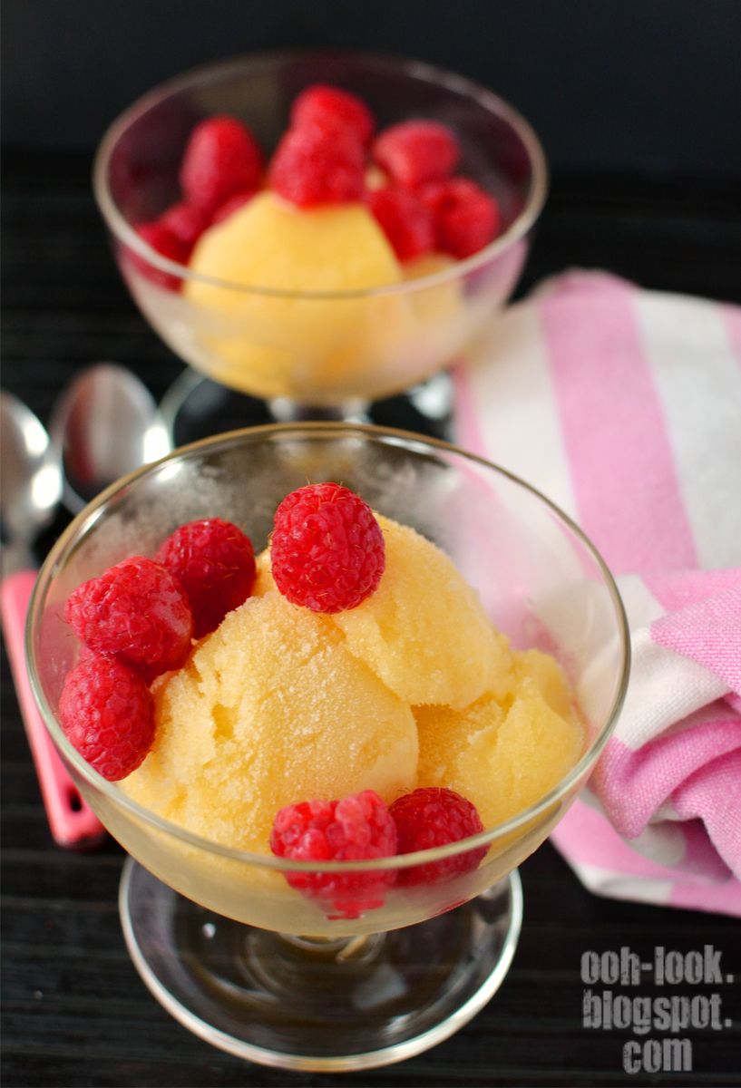 Ooh, Look...: Happiness is...Mango Lychee Sorbet