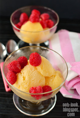 Ooh, Look...: Happiness is...Mango Lychee Sorbet