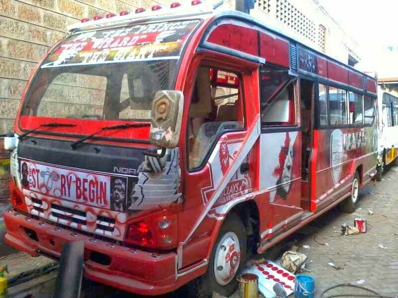 ALL THE NAIROBI MATATUS THAT HAVE SUPER DOPE PAINTINGS AND GRAFFITI'S ...