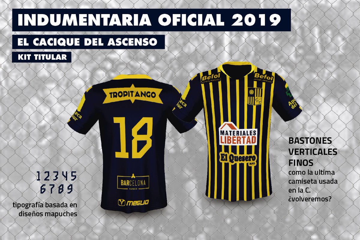 Meglio Sport lança a nova camisa titular do Central Ballester - Show de ...