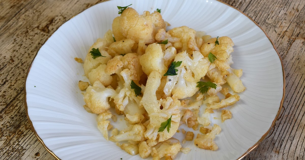 Mi Diversión en la cocina: Coliflor salteada con ajo y pimentón de la vera
