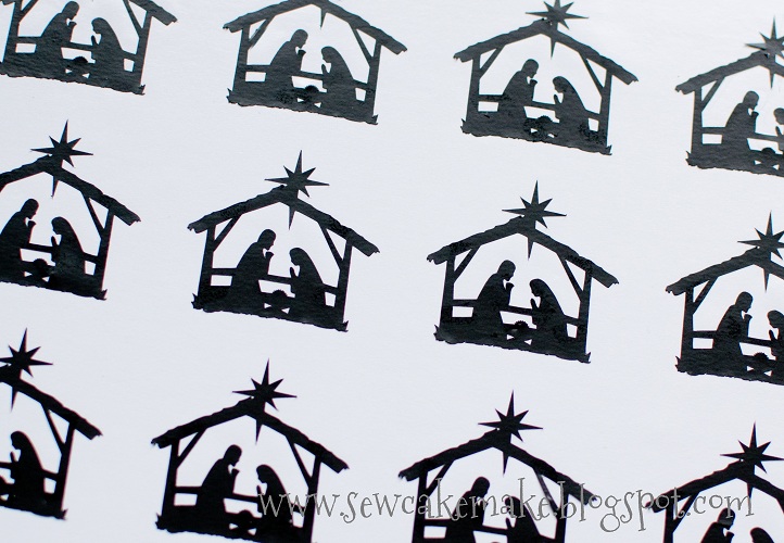 The Sew*er, The Caker, The CopyCat Maker: Nativity Cut Outs