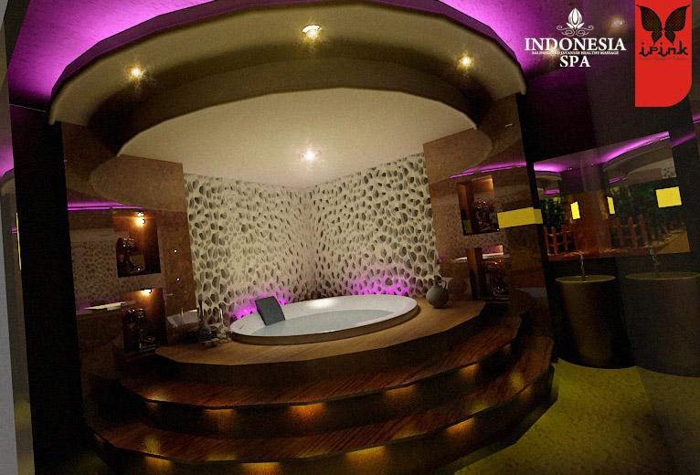 ELIANRYANTA interior design: Indonesia Spa, lokasi Paramount, Serpong