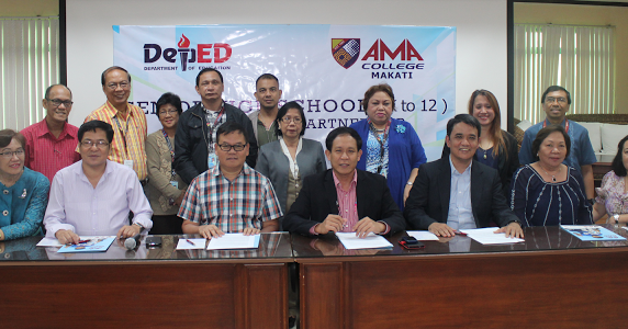 DepEd - Division of Makati signs Memorandum of Understanding with AMA ...