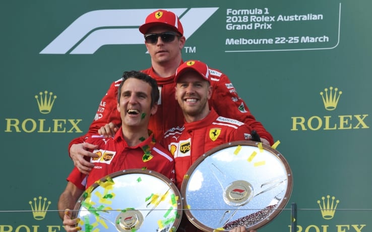 F1: FERRARI, BUONA LA PRIMA ... E LA TERZA! SEB E KIMI APRONO E ...