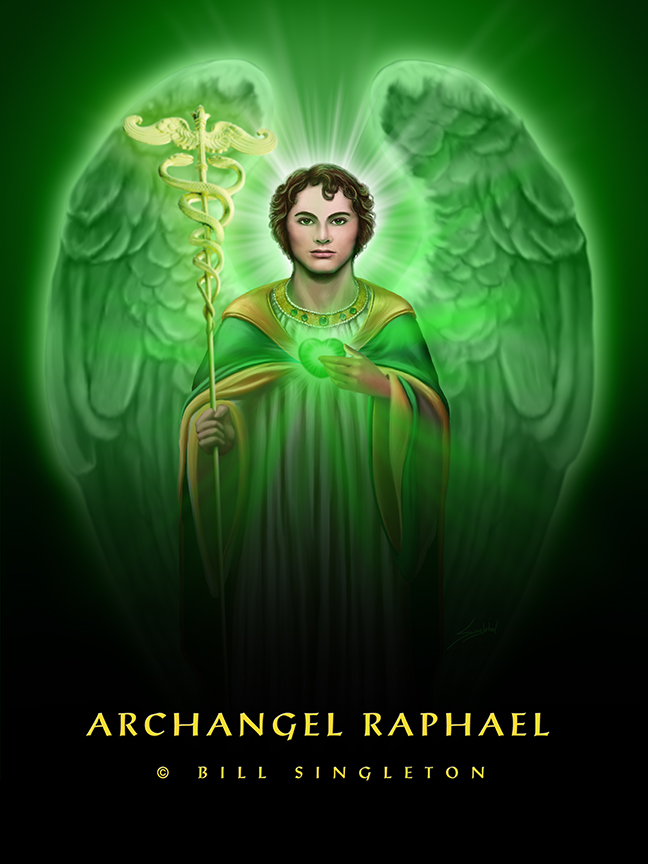 Bill Singleton: Archangel Gabriel, Raphael and Uriel.