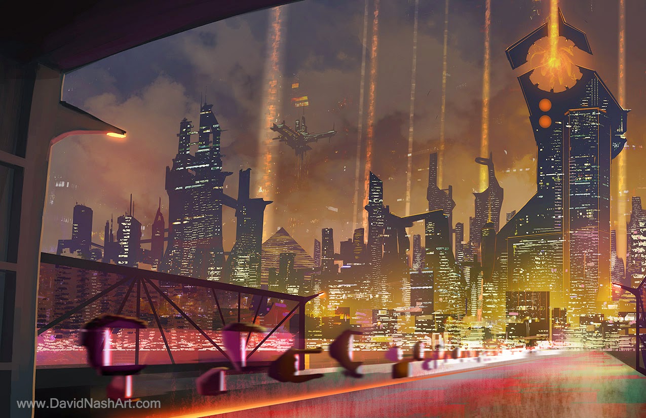 The Art of David Auden Nash: Aether-bomb