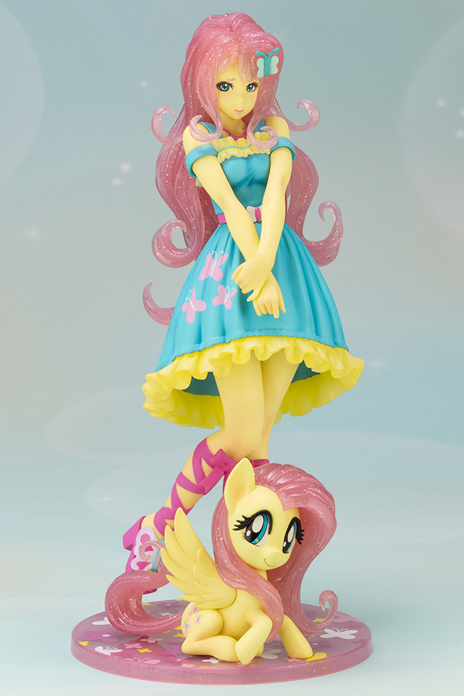 Limited Edition Fluttershy Bishoujo Statue Shown by Kotobukiya | MLP Merch