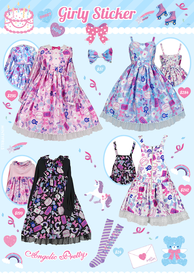 Mintyfrills: Angelic Pretty: Girly Sticker