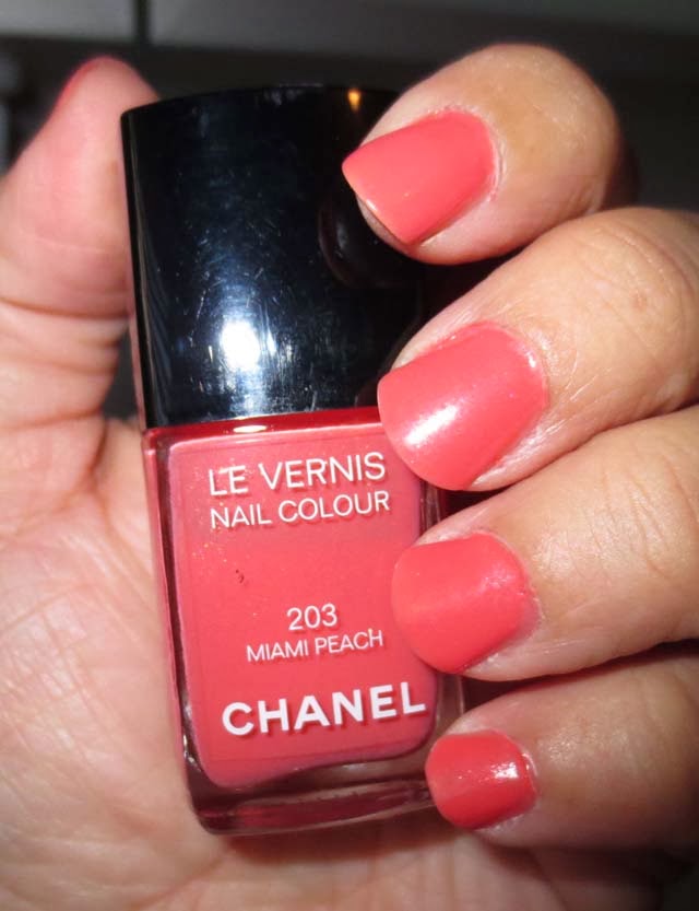 CONTEMPO BEAUTY : NOTD: MIAMI PEACH DE CHANEL
