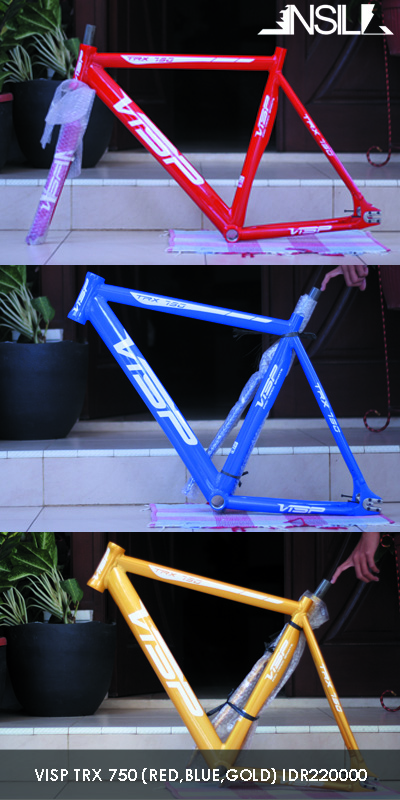 ANSILK BICYCLE: READY STOCK FRAME VISP TRX 750 IDR 2,200,000