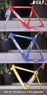 ANSILK BICYCLE: READY STOCK FRAME VISP TRX 750 IDR 2,200,000
