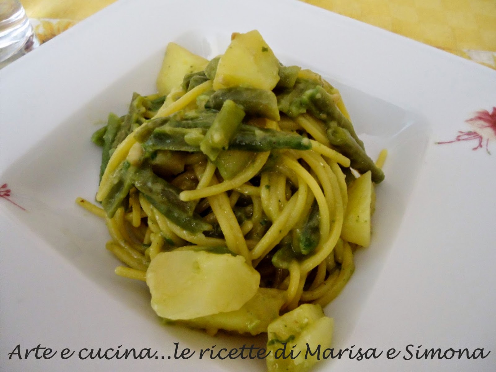 Arte e cucina...le ricette di Marisa : Spaghetti alla ligure