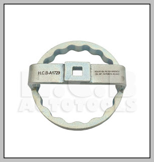 HCB TOOL: H.C.B-A1729 VOLVO OIL FILTER WRENCH (Dr. 3/8", 16 POINTS, 86 ...