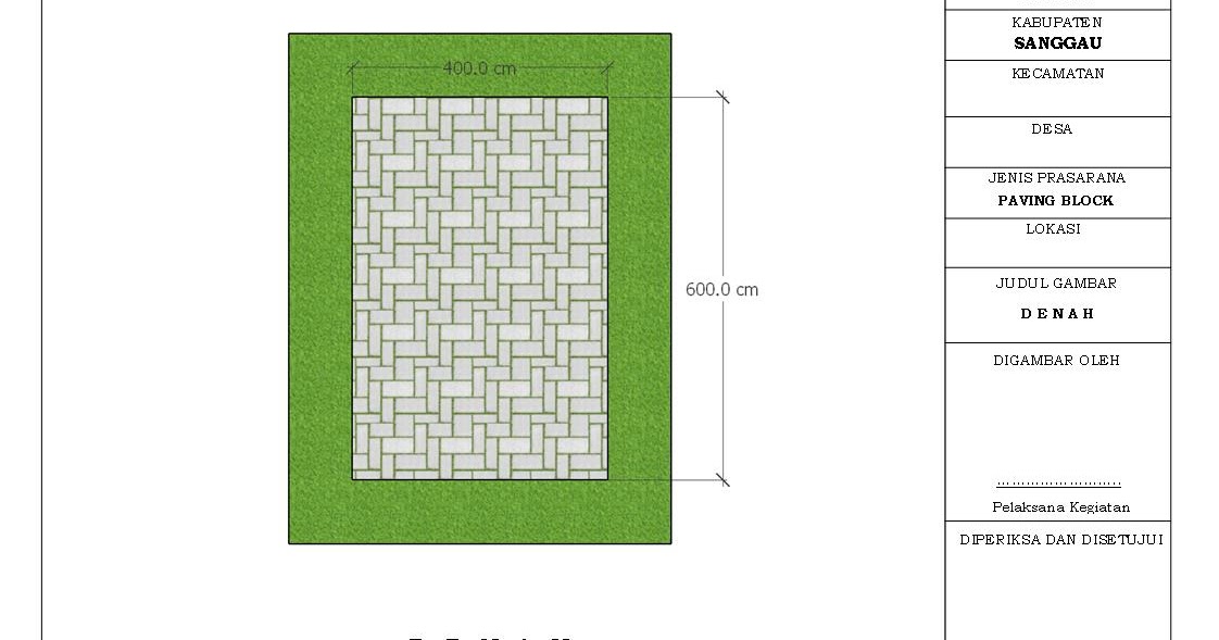 Rab Paving Block 2019 Excel - Rab Paving Block Masnurul / Rencana anggaran biaya rab jalan ...