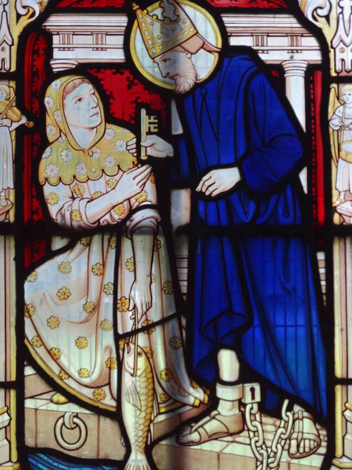 A Clerk of Oxford: Medieval People in Modern Stained Glass: Evesham Edition