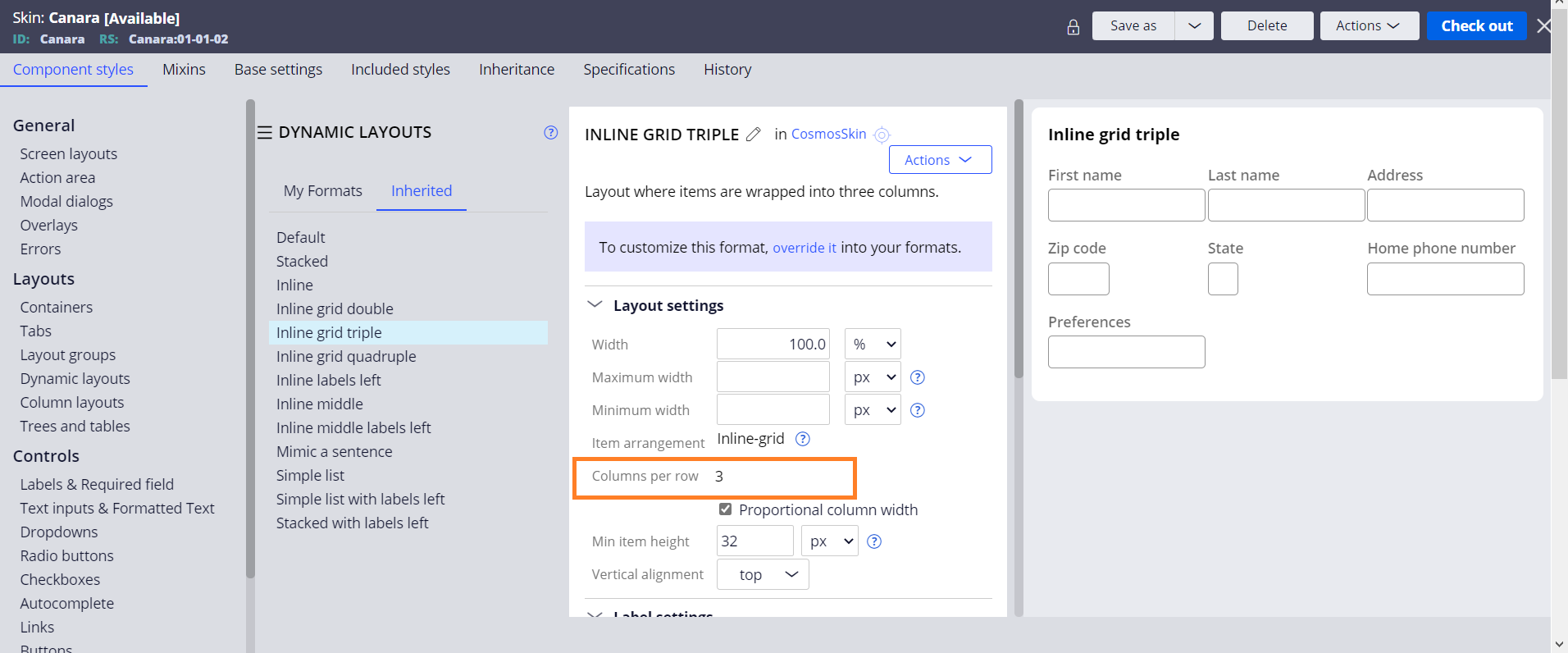 Pega Learnings: How to use inline layouts in Pega