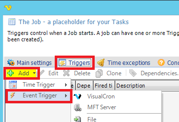 VisualCron: Primer contacto | SYSADMIT