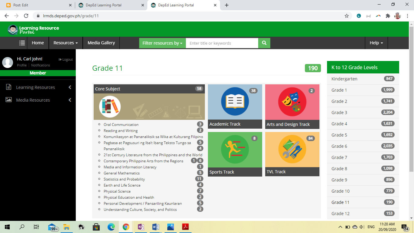 Steps in Creating Learning Resource Portal Account on LRMDS site | LDM ...